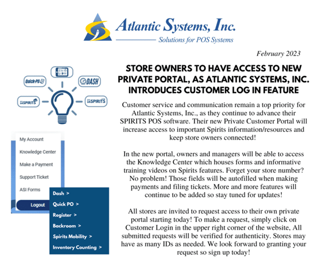Secure Customer Portal | Atlantic Systems Info & Services